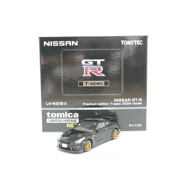 トミーテック NISSAN GT-R Premium edition T-spec 2024 model（黒）LV-N316d【トミーテック社 ...