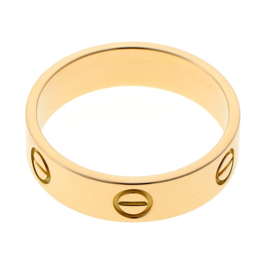 LOVE（Cartier） カルティエ ラブリング クラシック モデル B4084600 750/K18YG # 21 【中古】 商品番号 L ...