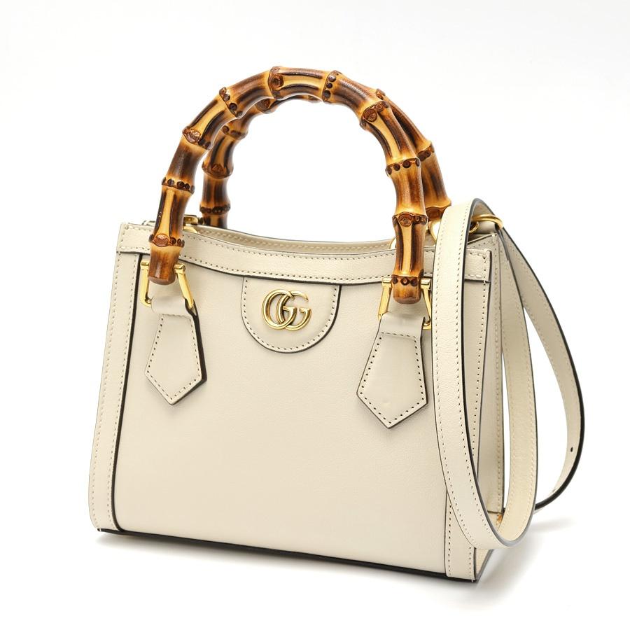 GUCCI グッチ / GUCCI ダイアナ ミニ トートバッグ 655661 レザー アイボリー系 【中古】 商品番号 S-159385 新入荷 : 質SHOP冨田 - 通販 - Yahoo ...