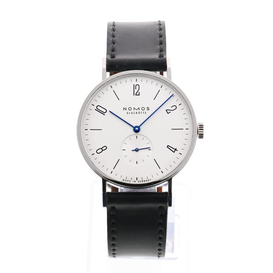 タンジェント（NOMOS GLASHUETTE） ノモス / NOMOS タンジェント 38 TN1A1W238 ホワイト 手巻き 【中古】 商品番号 A-157962 新入荷 : 質SHOP ...