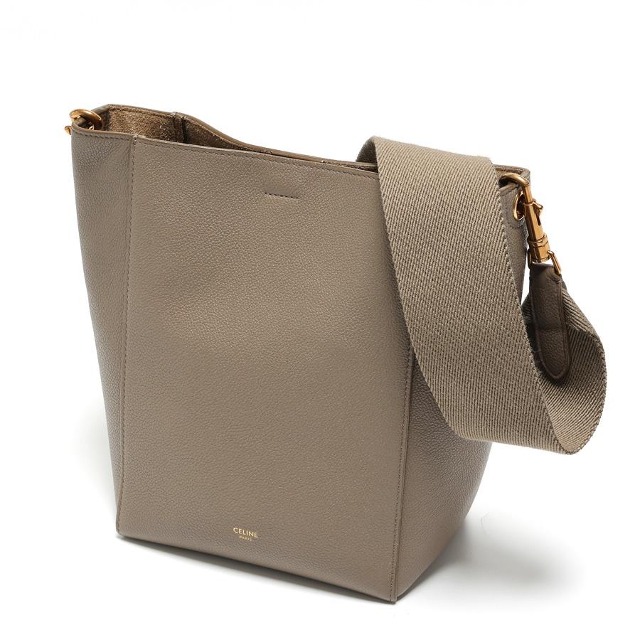 CELINE セリーヌ サングル バケット スモール 189303AH4.18TP カーフ トープ【中古】 商品番号 E-157388 値下げ : 質SHOP冨田 - 通販 - Yahoo ...