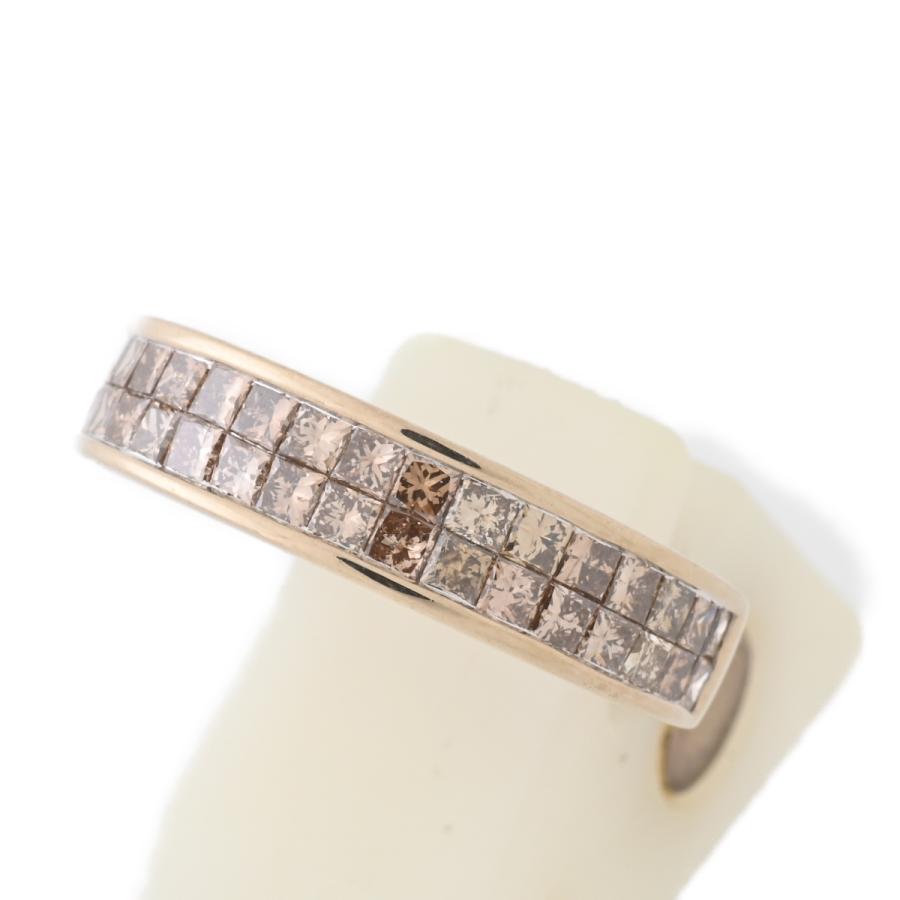 GSTV リング ブラウン ダイヤモンド 1.06ct プリンセスカット K18【中古】 L-157079 新入荷 : rc ...