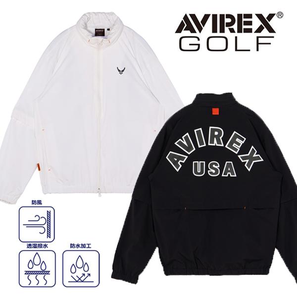 AVIREX GOLF 定番レインウェア AVG3S-RW1 23SS アヴィレックス ゴルフ レインアウター アビレックス : とみきち - 通販 - Yahoo!ショッピング