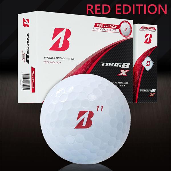 TOUR B ブリヂストン ゴルフボール ツアービー・エックス 【レッド エディション】 25 BRIDGESTONE X RED ...