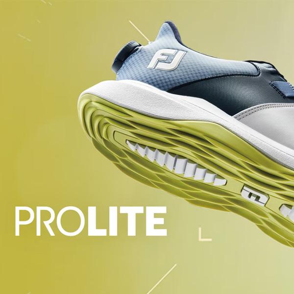 FootJoy フットジョイ PRO LITE BOA FJ プロ ライト ボア ゴルフシューズ 24 ホワイト/ブラック/グレー 56938 ...