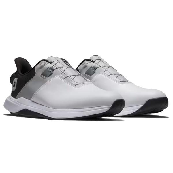 FootJoy（フットジョイ） FootJoy PRO LITE BOA FJ プロ ライト ボア ゴルフシューズ 24 ホワイト/ブラック ...