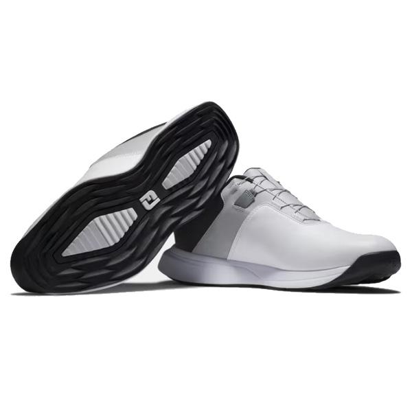 FootJoy フットジョイ PRO LITE BOA FJ プロ ライト ボア ゴルフシューズ 24 ホワイト/ブラック/グレー 56938 ...