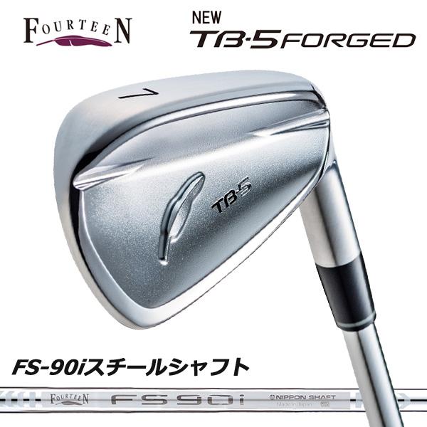 FOURTEEN フォーティーン TB-5 FORGED ('25) アイアンセット 5本(#6〜P) FS-90iスチールシャフト（S/R) TB5 : トミーゴルフ - 通販 ...