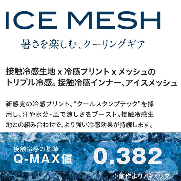 ZEROFIT ゼロフィット ICE MESH Vネックノースリーブ イオンスポーツ EON アイスメッシュ アンダーウェア ノースリーブ Vネック トリプル冷感 「男女兼用」 : トミー ...