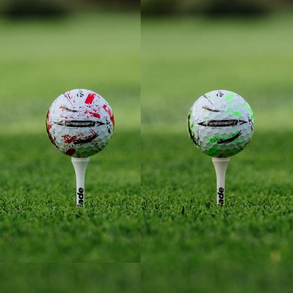 TaylorMade テーラーメイド スピードソフト インク 2024 ゴルフボール 【2ダースセット/ 24個入】TaylorMade SPEED SOFT INK : トミーゴルフ ...