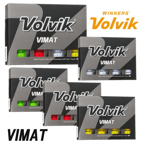Volvik ボルビック VIMAT ゴルフボール 2024【2ダースセット/ 24個入】Volvik 艶無しマットカラー : トミーゴルフ ...