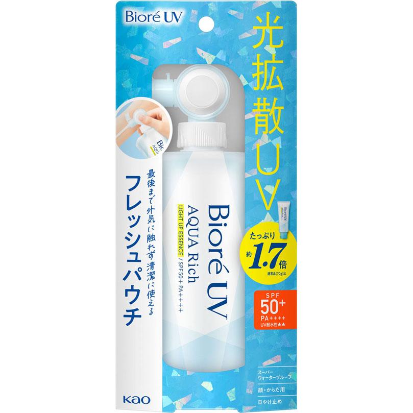 ビオレ UV アクアリッチ ライトアップエッセンス フレッシュパウチ 120g : Tomods&AMERICAN PHARMACY - 通販 - Yahoo!ショッピング
