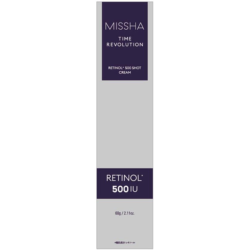 ミシャレボリューション／タイムレチ500ショットクリーム 60g : 8809747962785 : Tomods&AMERICAN PHARMACY - 通販 - Yahoo!ショッピング
