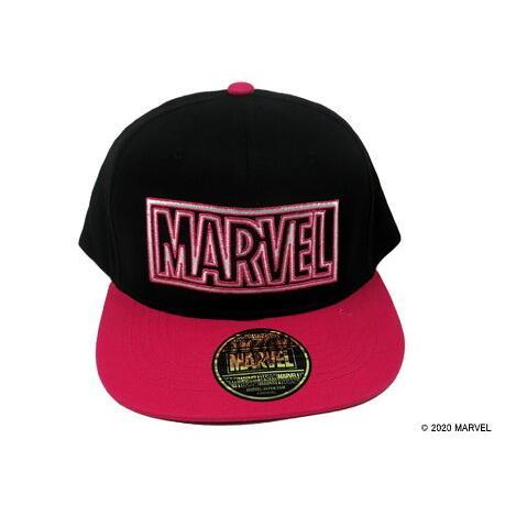 MARVEL 帽子 マーベル ロゴキャップ フリーサイズ 大人 ピンク サックス ライムグリーン 日焼け 日よけ 日除け 紫外線 熱中症 対策 ...