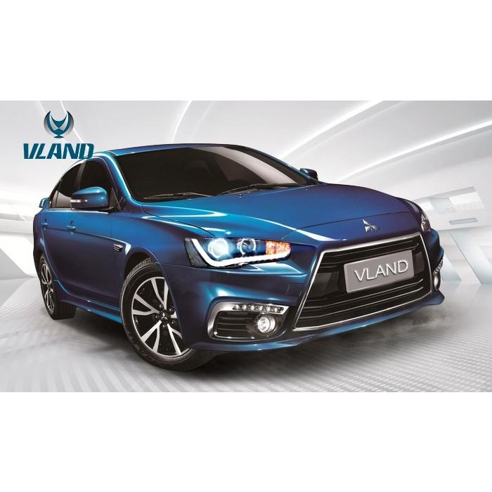 cz4a ランエボ X ギャラン フォルティス LED ヘッドライト 2連イカリング エボ10 VLAND : Vland Lamp - 通販 - Yahoo!ショッピング