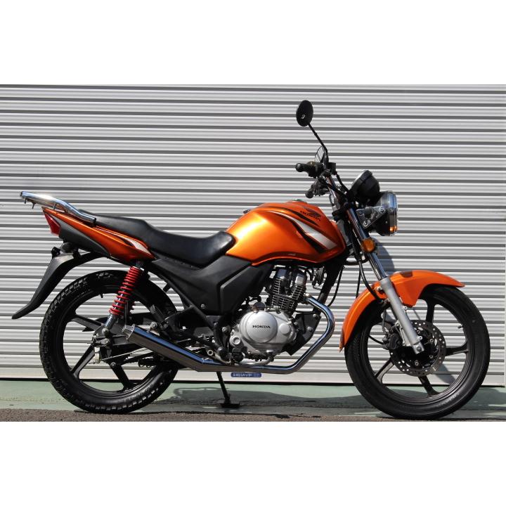 ホンダ CBF125 PCJ71.72用 エキゾーストマフラー QUIET クロムメッキ ORM製 : ORM ヤフーショッピング店 - 通販 - Yahoo!ショッピング