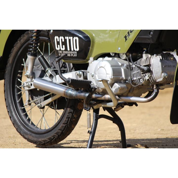 ホンダ クロスカブ110用マフラー BokanCC JA45.JA60 50φ 耐熱クリア CC110 :HND-M00049:ORM ヤフーショッピング店 - 通販 - Yahoo!ショッピング
