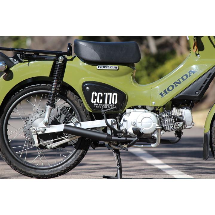 ホンダ クロスカブ110用マフラー BokanCC JA45.JA60 50φ 耐熱ブラック CC110 :HND-M00050:ORM ヤフーショッピング店 - 通販 - Yahoo!ショッピング