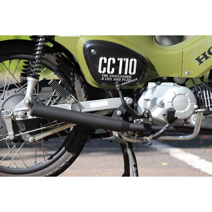 ホンダ クロスカブ110用マフラー BokanCC JA45.JA60 50φ 耐熱ブラック CC110 :HND-M00050:ORM ヤフーショッピング店 - 通販 - Yahoo!ショッピング