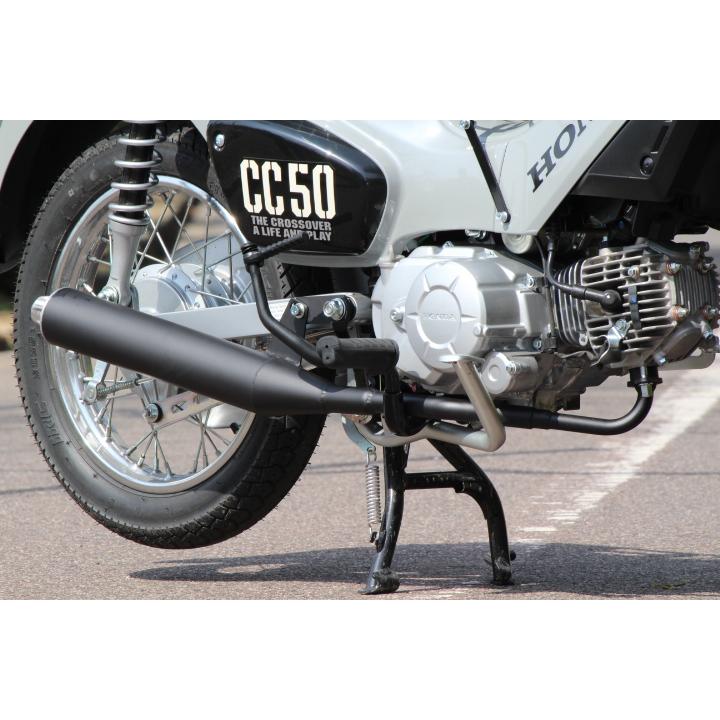 ホンダ クロスカブ50用 エキゾーストマフラー QUIET 【クワイエット】ORM製 多段式エキパイ BLACK : ORM ヤフーショッピング店 - 通販 - Yahoo!ショッピング