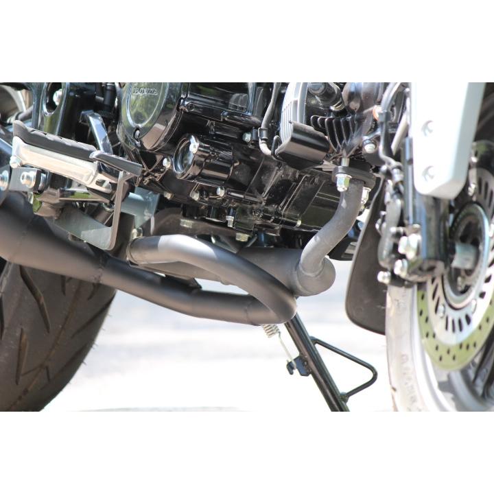 ホンダ DAX125 (ST125) スリップオンマフラー BADGER《バジャー》JB04 自社工場 耐熱ブラック 70φ インナー脱着可 ダックス125 : ORM ヤフーショッピング店 ...