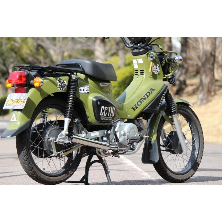 ホンダ クロスカブ110用マフラー BokanCC JA45.JA60 50φ クロムメッキ CC110 : ORM ヤフーショッピング店 - 通販 - Yahoo!ショッピング