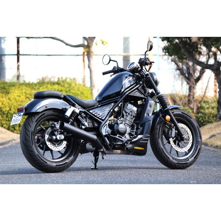 レブル250 Rebel 〜2022年 初期型 2BK-MC49 スリップオンマフラー 刻印 黒 インナーサイレンサー付 社外 マフラー ORM : ORM ヤフーショッピング店 - 通販 ...