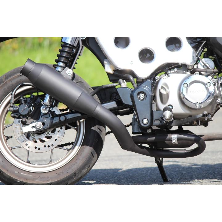 ホンダ MONKEY125 スリップオンマフラー 《砲弾》モンキー 60φ スチール JB02 ORM製 モンキー125 : hnd ...