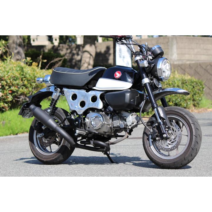 ホンダ MONKEY125 スリップオンマフラー 《砲弾》モンキー 60φ スチール JB02 ORM製 モンキー125 : hnd ...