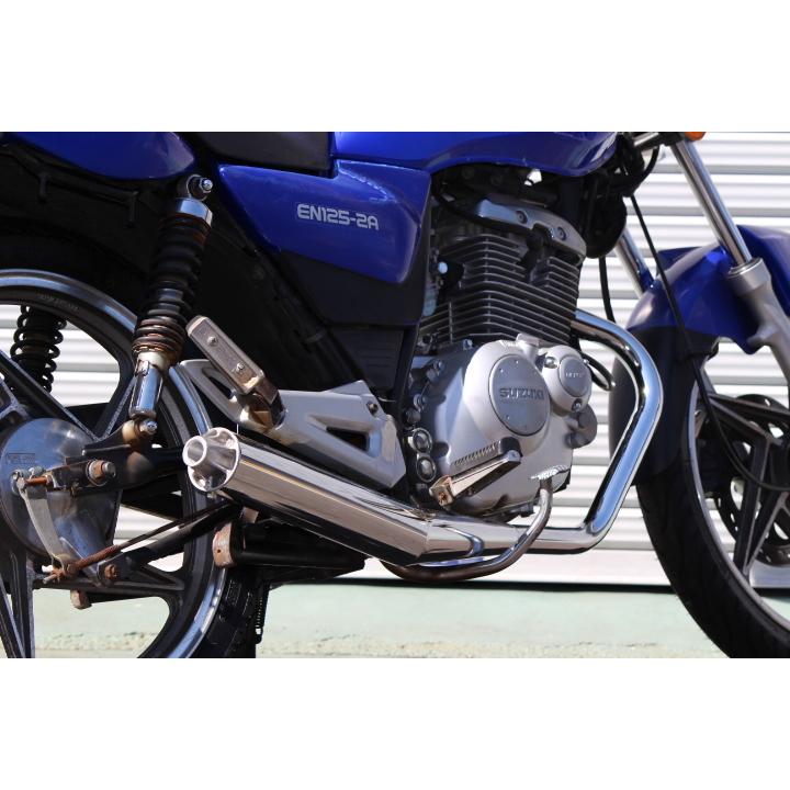 スズキ EN125-2A エキゾーストマフラー QUIET クロムメッキ ORM製 クワイエット : ORM ヤフーショッピング店 - 通販 - Yahoo!ショッピング