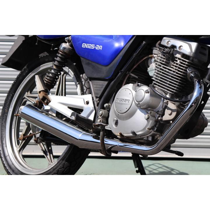 スズキ EN125-2A エキゾーストマフラー QUIET クロムメッキ ORM製 クワイエット : ORM ヤフーショッピング店 - 通販 - Yahoo!ショッピング