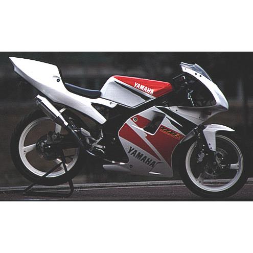 ORM製 ヤマハ TZR50R クレイジーチャンバー アルミサイレンサー 耐熱クリア塗装 tzr : ORM ヤフーショッピング店 - 通販 - Yahoo!ショッピング