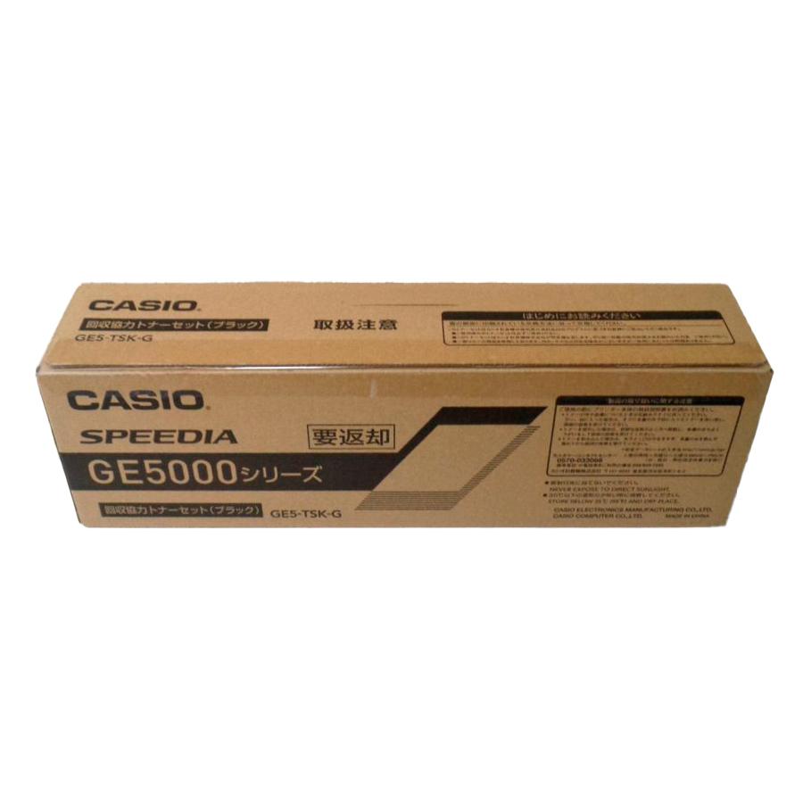 CASIO カシオ GE5-TSK-G トナーブラック 純正品 回収協力トナー 外箱未開封未使用はがれあり 【中古】 : トナーバンク - 通販 - Yahoo!ショッピング