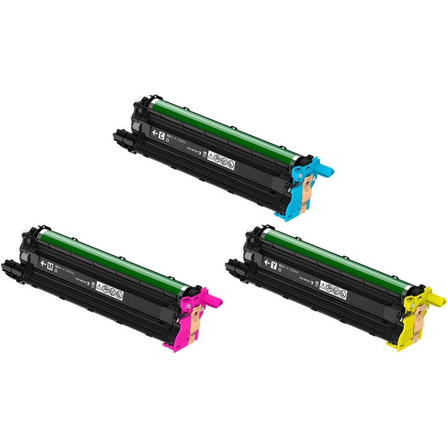 FUJIFILM (旧 富士ゼロックス) CT351337-339 3色セット (シアン マゼンタ イエロー) 純正品 ドラムカートリッジ ApeosPrint C5240 : トナー急便 ...