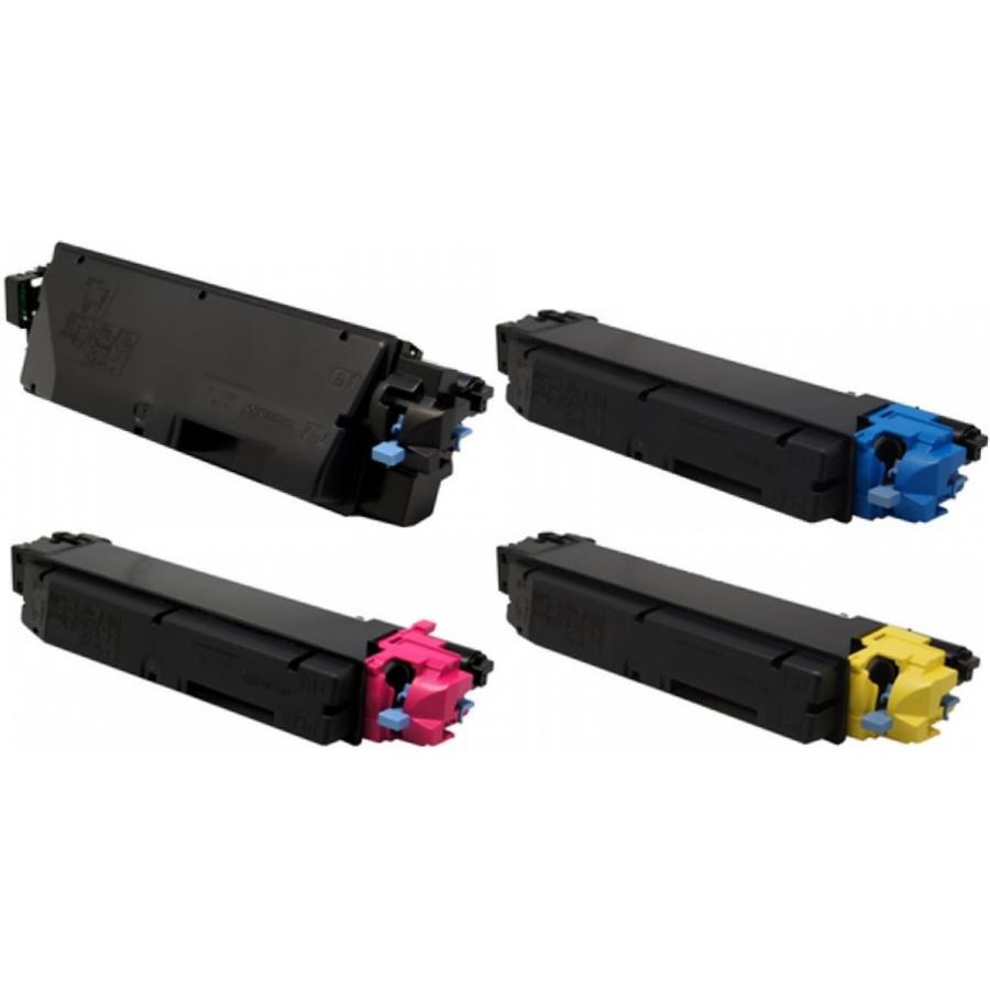 京セラドキュメントソリューションズ 京セラ用 ECOSYS M6530cdn P6130cdn TK-5141 (ブラック シアン マゼンタ イエロー) 選べる 2本セット リサイクルトナー ...