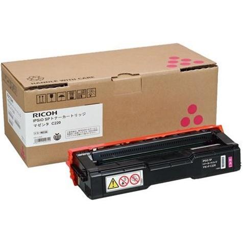 リコー IPSiO SP トナー C220 マゼンタ 純正品 トナーカートリッジ メーカー直送 / C220L C230L C221SF C221SFL C230SFL : トナー急便 ...