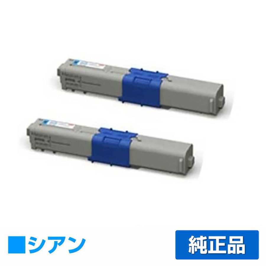 沖データ OKI TNR-C4KC1トナーカートリッジ 青2本/シアン 純正 C312dn C511dn C531dn MC362dn MC362dnw MC562dn MC562dnw 用 ...