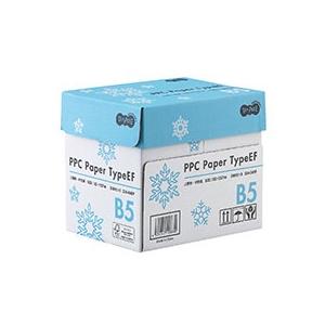 コピー用紙 特選再生紙・森林認証紙 PPC Paper Type EF B5 1箱(2500枚:500枚×5冊) | 3244425 : 1200-ppc-a00453 : キラキラ通販マート ...