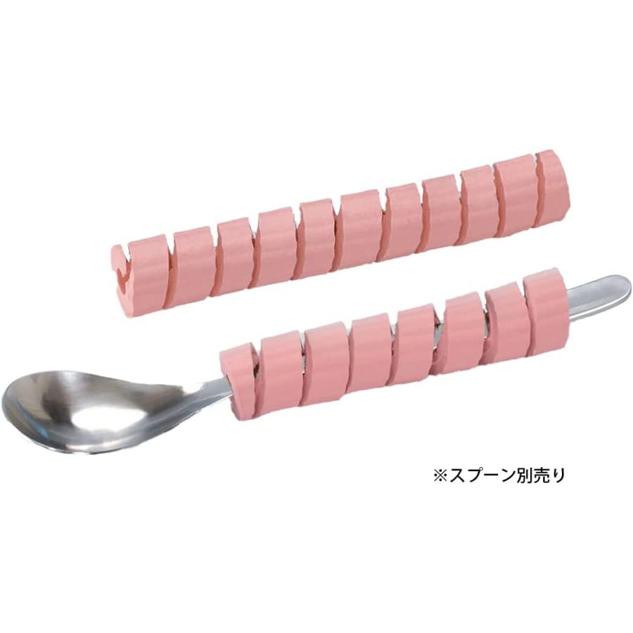くるくるシリコングリップ（HS-N23) - 自助食器・カトラリー