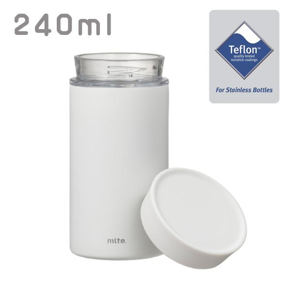 Mlte ミルテ ELボトル 240ml ホワイト 真空二層構造 : FRESH ROASTER珈琲問屋 Yahoo!店 - 通販 - Yahoo!ショッピング