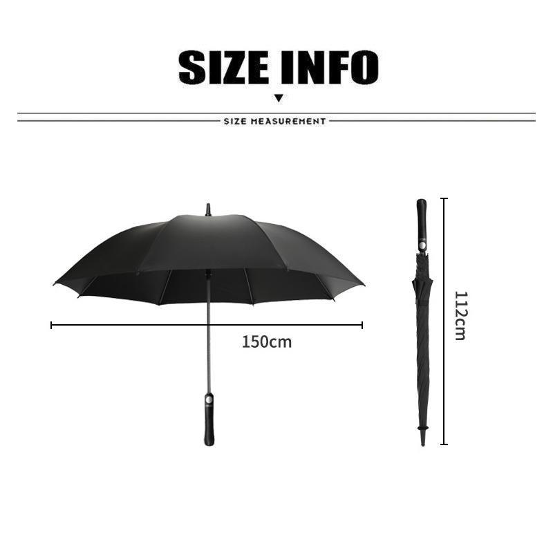 日傘 スポーツ観戦用パラソル 大きい 8骨 紫外線カット UVカット 日よけ 遮光 ブラック 150cm : CXYストア - 通販 - Yahoo!ショッピング