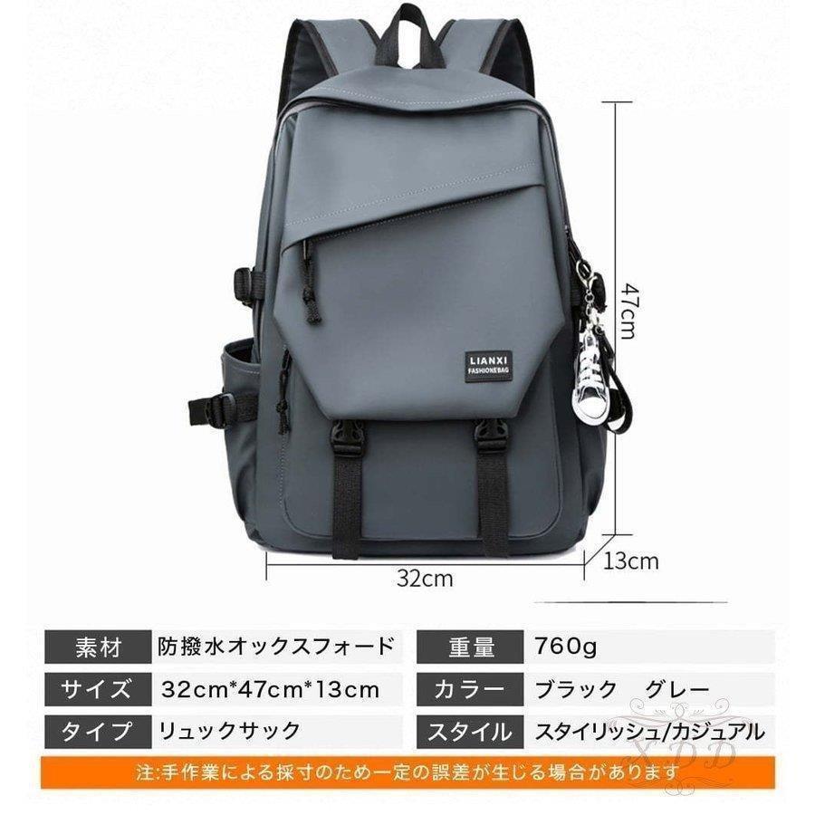 リュック メンズ レディース 通学 大容量 防水 軽量 おしゃれ a4 撥水 通勤 PC収納 デイバッグ シンプル 大きめ 黒 中学生 高校生 大学生 : CXYストア - 通販 ...