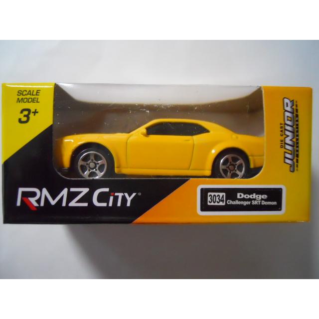 RMZ City 3034 Dodge Challenger STR Demon ダッジ チャレンジャーSRT デーモン（黄） : 竹本堂 - 通販 - Yahoo!ショッピング