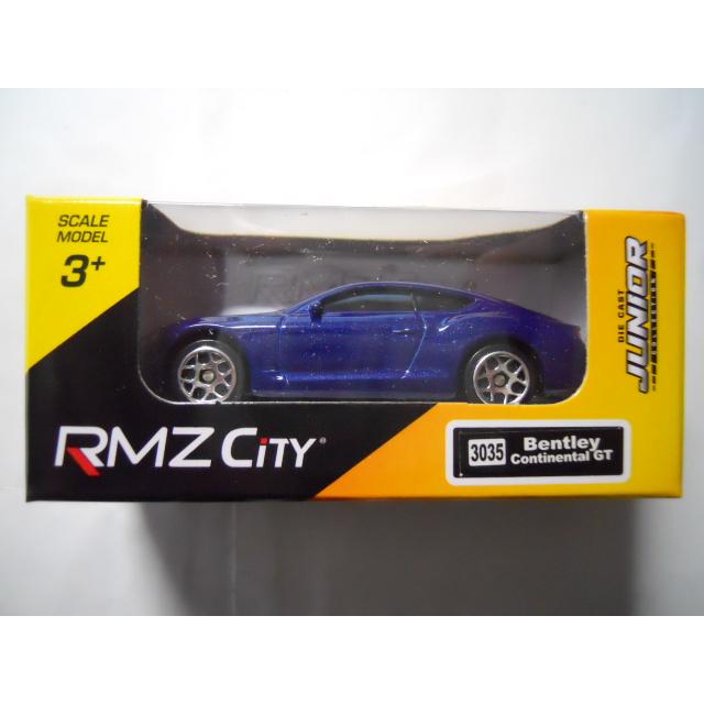 RMZ City 3035 Bentley Continental GT ベントレー コンチネンタル GT（青） : 竹本堂 - 通販 - Yahoo!ショッピング