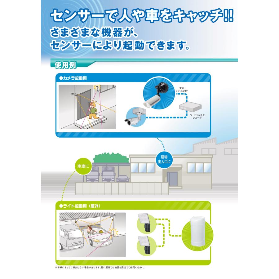 TAKEX 【MS-60】人感スイッチ DC12Vタイプ 竹中エンジニアリング : tool-darake - 通販 - Yahoo!ショッピング