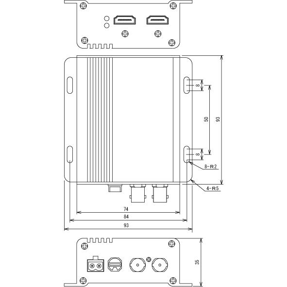 TAKEX 【VH-RV500】HDMI/HD-SDI変換ユニット 竹中エンジニアリング : tool-darake - 通販 - Yahoo!ショッピング