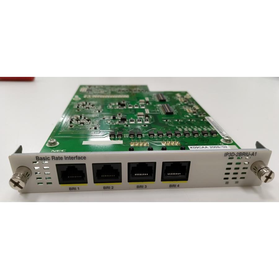 NEC IP3D-2BRIU-A1+IP3D-2BRIDB-A1 NEC Aspire ISDN2回線ユニット+ISDN2回線増設コンビ ...