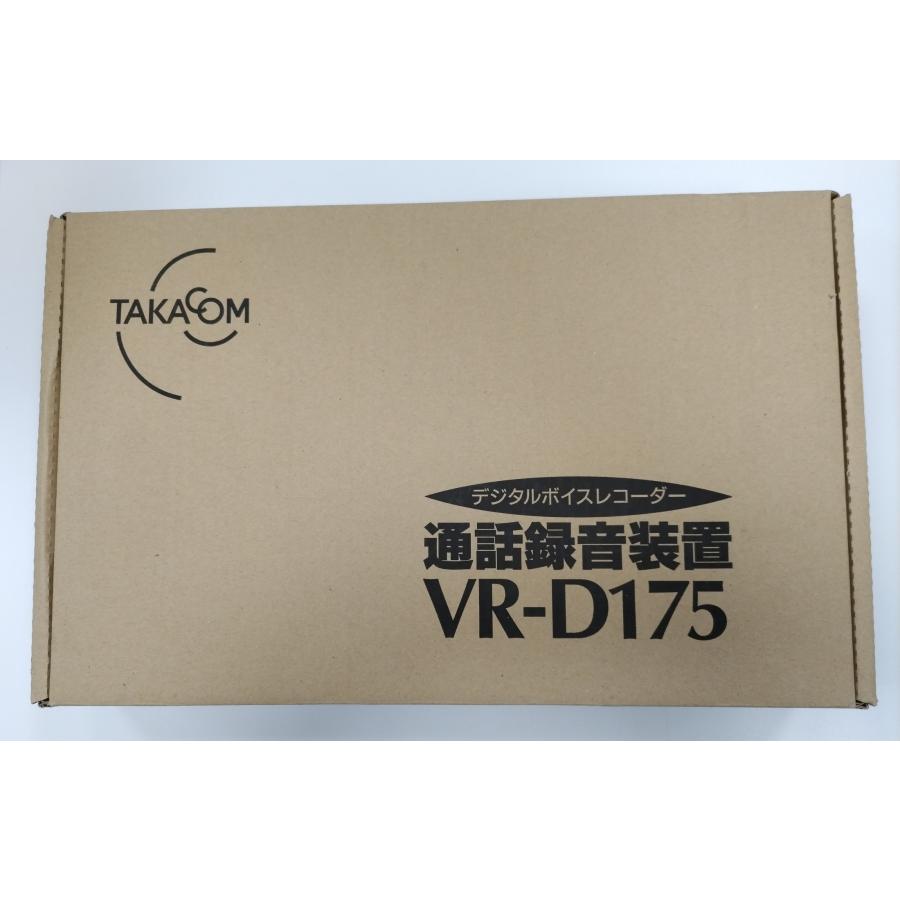 未使用 VR-D175 TAKACOM タカコム 通話録音装置 : tool-darake - 通販 - Yahoo!ショッピング