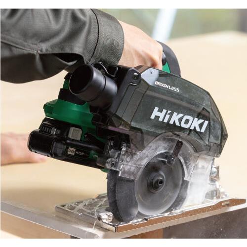 HiKOKI ハイコーキ[HiKOKI] 10.8V 125mmコードレス集じん丸のこ C1205DYA（NN)（緑・本体） : TOOL-GYM - 通販 - Yahoo!ショッピング