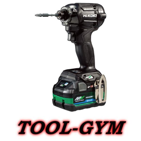 HiKOKI[ハイコーキ] マルチボルト36V-2.5Ah コードレスインパクトドライバ WH36DC(2XPBSZ) ストロングブラック : wh36dc-2xpbsz : TOOL-GYM ...